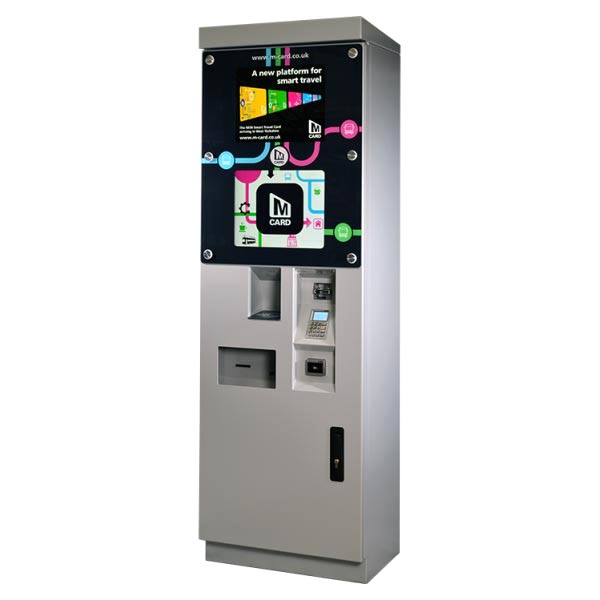 Outdoor Smart Ticket Vending Machines (TVMs) - Cammax