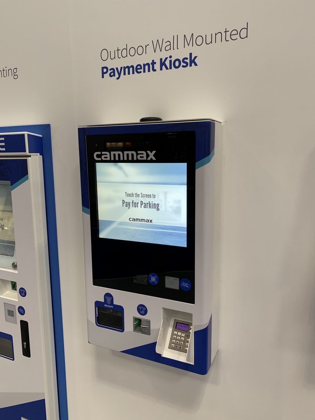 Cammax unveil new Outdoor Wall Mounted Payment Machine at Parkex 2019 ...